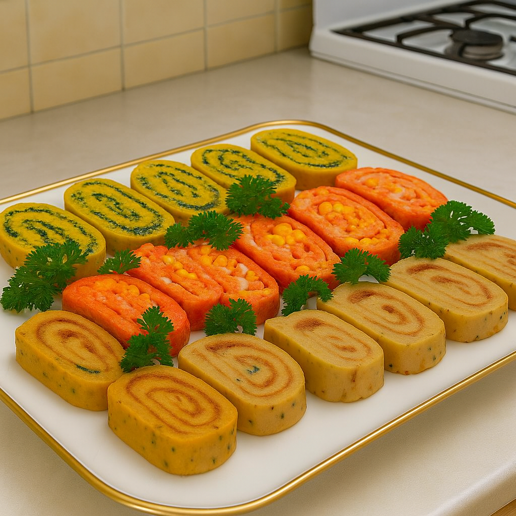 POSNI ROLATI OD JEDNE SMJESE za 3 vrste rolata-Tri ukusa iz jedne ...